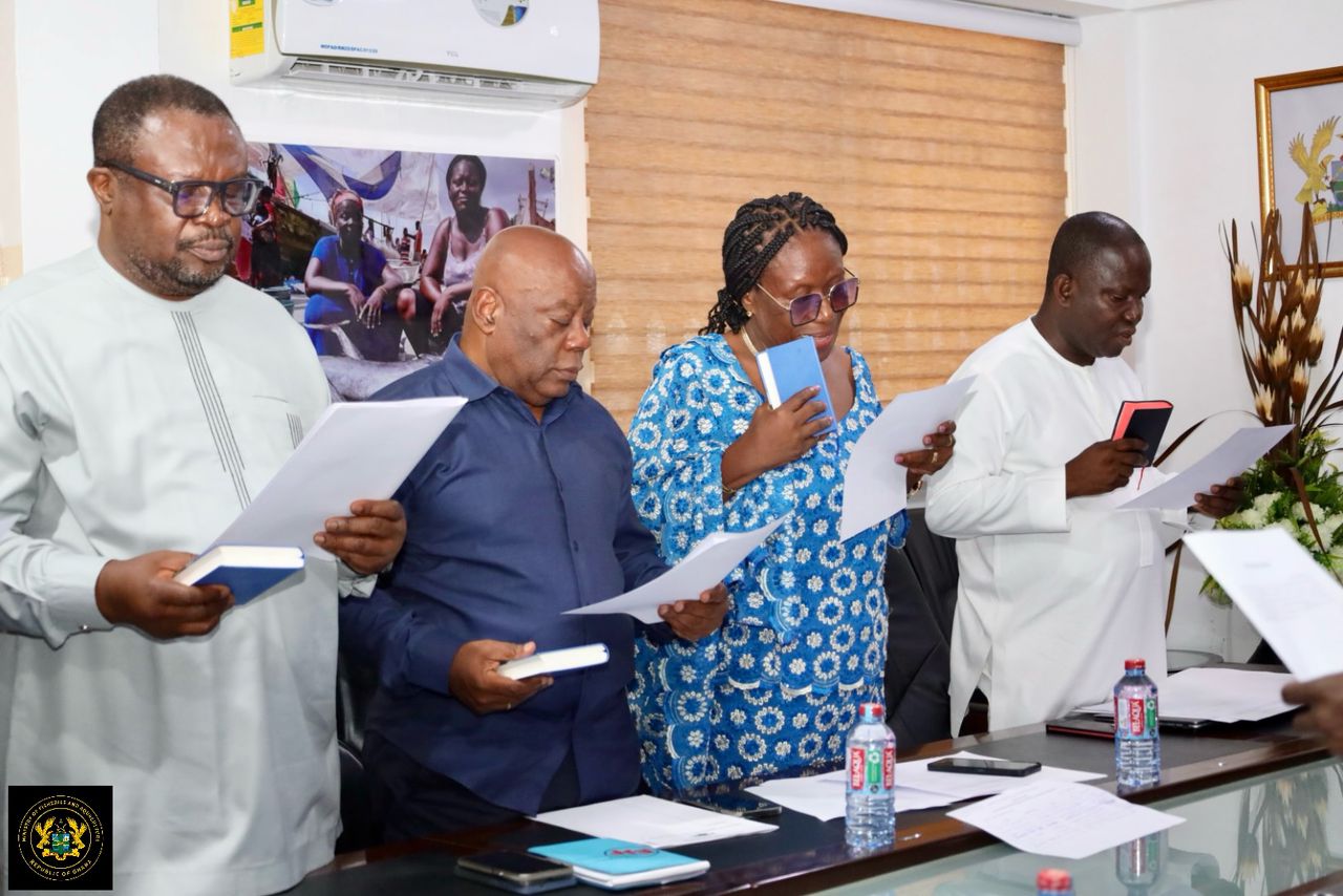 New 12-Member Board Of The Fisheries Commission Sworn In